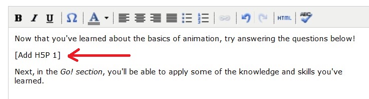 H5P Interactives (Writers) – Support Elephango